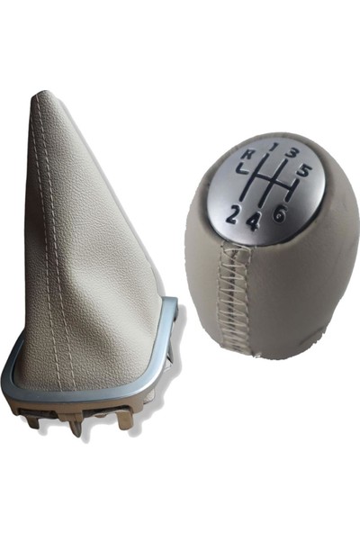 Otozet Renault Megane 3 Vites Körüğü ve Topuzu Set Bej Renk 969357290R Otozet Renault Megane 3 Vites Körüğü ve Topuzu Set Bej Renk 969357290R