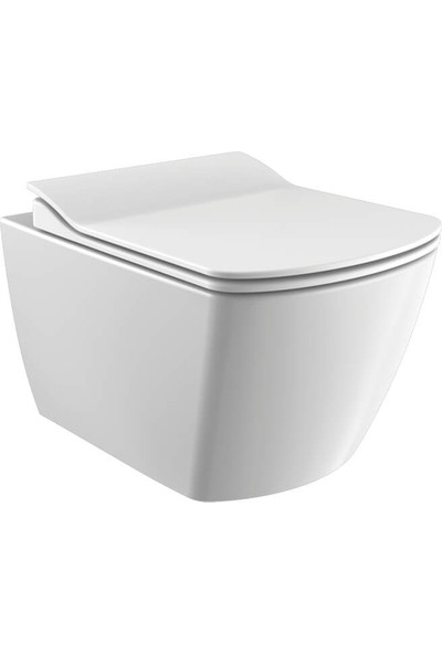 Creavit Elegant Rim-Off Asma Klozet Beyaz Creavit Elegant Rim-Off Asma Klozet Beyaz