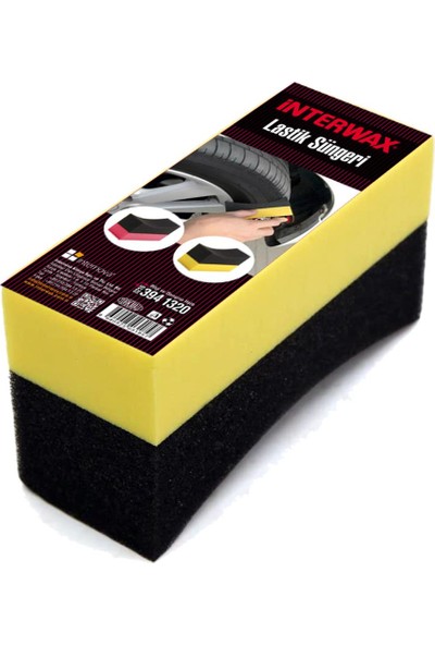 Interwax Lastik Parlatma Çok Amaçlı Sünger