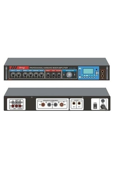 Denox DXK150U 2X80WATT 4-16OHM Usb/sd Mp3 Stereo Amfi Denox DXK150U 2X80WATT 4-16OHM Usb/sd Mp3 Stereo Amfi
