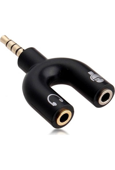 Ancheyn Kulaklık Mikrofon Çoklayıcı 3.5mm Jack Splitter Switch Dönüştürücü 4456 Ancheyn Kulaklık Mikrofon Çoklayıcı 3.5mm Jack Splitter Switch Dönüştürücü 4456