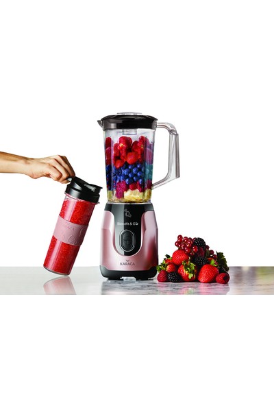 Karaca Blendfit Rosegold Smoothie Go Set Karaca Blendfit Rosegold Smoothie Go Set
