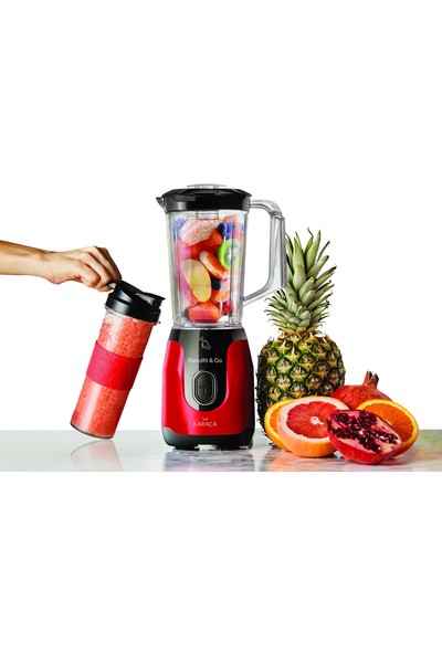 Karaca Blendfit Red Smoothie Go Set Karaca Blendfit Red Smoothie Go Set