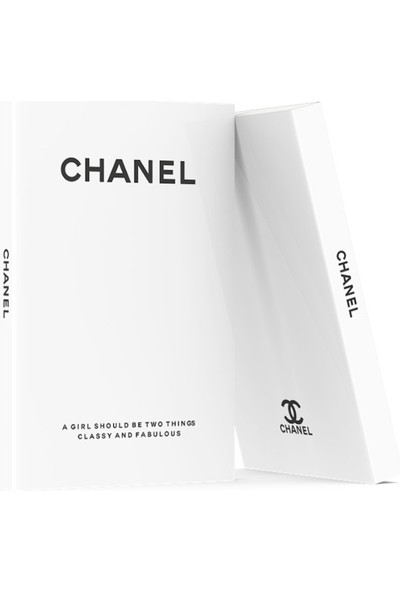 Dora Hobi Chanel Temalı Tarihsiz Ajanda Memobook Siyah - Beyaz 15 x 21 cm Dora Hobi Chanel Temalı Tarihsiz Ajanda Memobook Siyah - Beyaz 15 x 21 cm