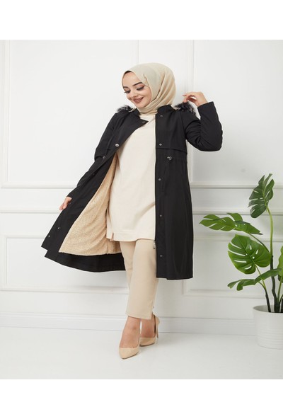 Kmk Water Prof Siyah Içi Kürklü Kışlık Battal Mevsimlik Mont & Kaban Kmk Water Prof Siyah Içi Kürklü Kışlık Battal Mevsimlik Mont & Kaban