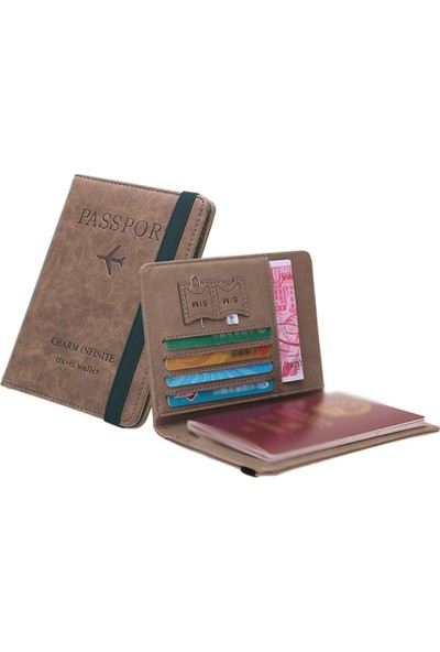 Hong Store Çok Amaçlı Üç Katlı Seyahat Pasaport Cüzdanı (Yurt Dışından) Hong Store Çok Amaçlı Üç Katlı Seyahat Pasaport Cüzdanı (Yurt Dışından)