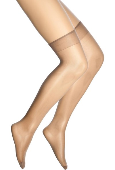 Dore Parlak 20 Denye Lastikli  dizüstü Kadın Çorap