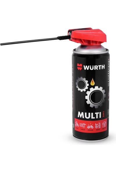 Würth Multi 5in1 Çok Amaçlı Temizleme Yağlama Bakım Spreyi 400 ml Würth Multi 5in1 Çok Amaçlı Temizleme Yağlama Bakım Spreyi 400 ml