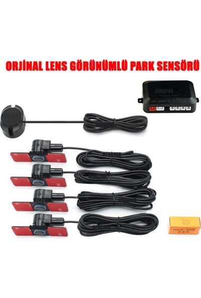 Mfk Park Sensörü Ses Ikazlı Siyah