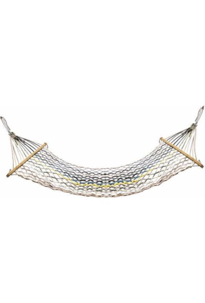 Rattan Diğer Levha Fileli Renkli Örgü Hamak 180 x 90 cm Rattan Diğer Levha Fileli Renkli Örgü Hamak 180 x 90 cm