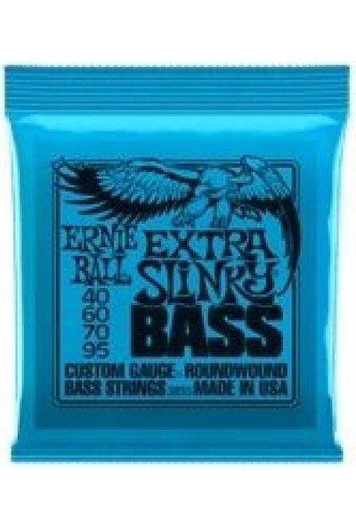 Ernie Ball P02835 Extra Slinky Nickel 40-95 (4 Telli) Bas Gitar Teli Ernie Ball P02835 Extra Slinky Nickel 40-95 (4 Telli) Bas Gitar Teli