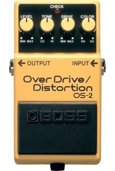 Boss Os-2(T) Overdrive-Distortion Compact Pedal Boss Os-2(T) Overdrive-Distortion Compact Pedal