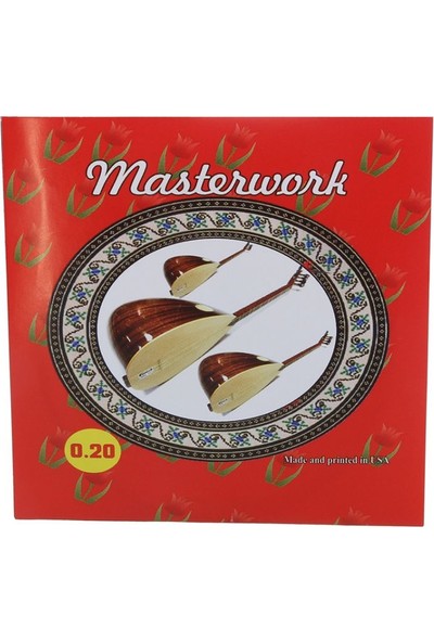 Masterwork 0.20 Uzun Sap Bağlama Teli Masterwork 0.20 Uzun Sap Bağlama Teli