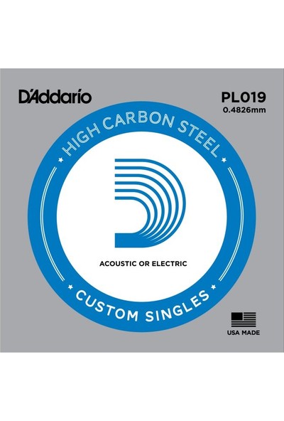 D'Addario Daddarıo PL019
