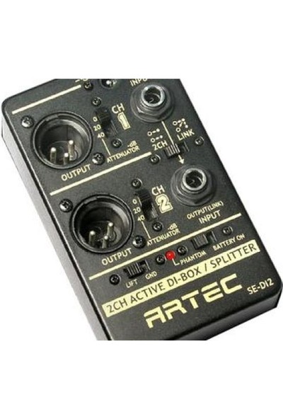 Artec SED12 - 2 Kanal Aktif Di-Box Artec SED12 - 2 Kanal Aktif Di-Box
