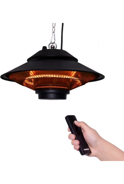 Vonroc Isıtıcı Albano 1500W | Uzaktan Kumanda ile Vonroc Isıtıcı Albano 1500W | Uzaktan Kumanda ile