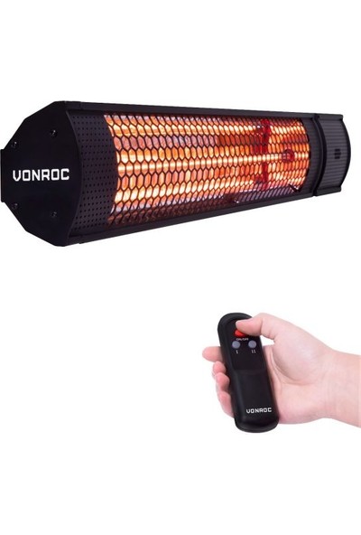 Vonroc Isıtıcı Marsılı 2000W – Uzaktan Kumandalı Vonroc Isıtıcı Marsılı 2000W – Uzaktan Kumandalı