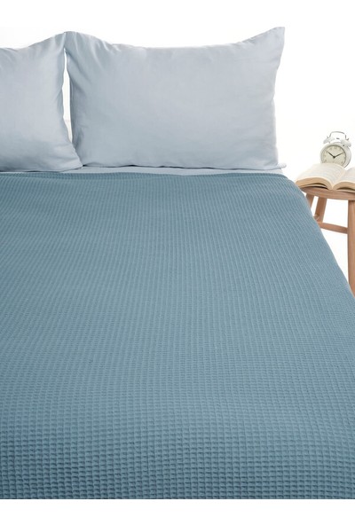 Favora Çift Kişilik Pike Takımı - Turkuaz