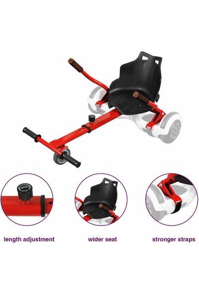 Leyaton Hoverkart Elektrikli Kaykay Koltuk Hovercard Aparat Tüm Modellere Uyumludur Leyaton Hoverkart Elektrikli Kaykay Koltuk Hovercard Aparat Tüm Modellere Uyumludur