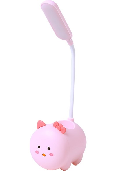 MiniHome Avec AV-806 Sevimli Kedi Kalemlikli USB Ledli Şarjlı Masa Lamba MiniHome Avec AV-806 Sevimli Kedi Kalemlikli USB Ledli Şarjlı Masa Lamba