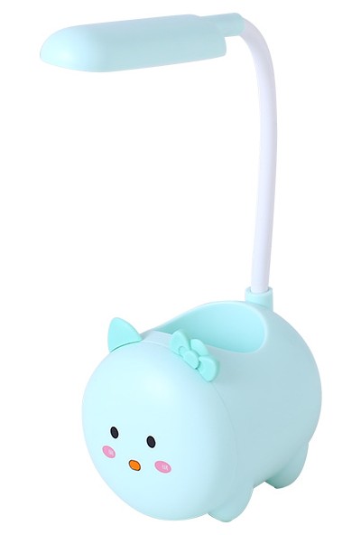 MiniHome Avec AV-806 Sevimli Kedi Kalemlikli USB Ledli Şarjlı Masa Lamba MiniHome Avec AV-806 Sevimli Kedi Kalemlikli USB Ledli Şarjlı Masa Lamba