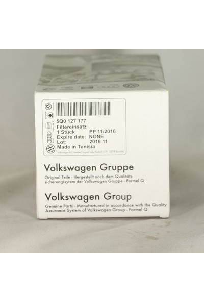 OEM Volkswagen Passat 1.6 Tdı - Uzun Yakıt Fıltresı - 5Q0127177 OEM Volkswagen Passat 1.6 Tdı - Uzun Yakıt Fıltresı - 5Q0127177