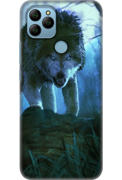 Gramaphone General Mobile Gm 21 Kılıf Hd Baskılı Kılıf - Wolf Grin