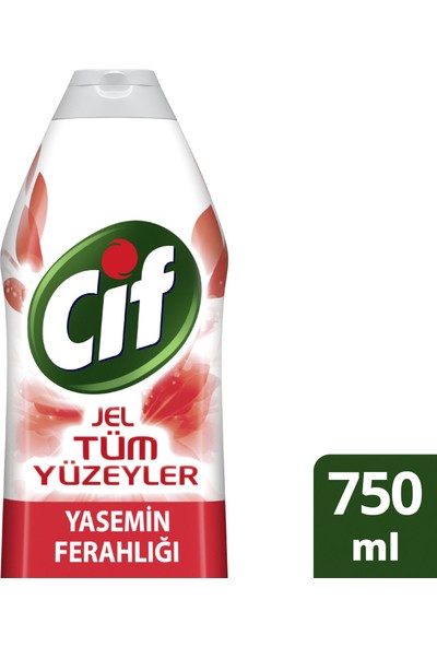 Cif Jel Yüzey Temizleyici Tüm Yüzeyler Yasemin Ferahlığı 750 ML 1 Adet Cif Jel Yüzey Temizleyici Tüm Yüzeyler Yasemin Ferahlığı 750 ML 1 Adet