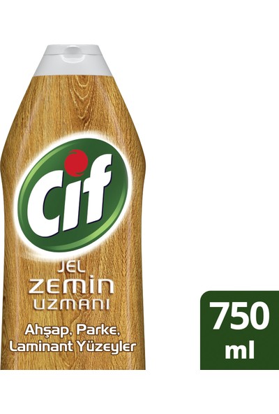 Cif Jel Zemin Uzmanı Yüzey Temizleyici Portakal Çiçeği Ahşap Parke Laminant Yüzeyler 750 ML 1 Adet Cif Jel Zemin Uzmanı Yüzey Temizleyici Portakal Çiçeği Ahşap Parke Laminant Yüzeyler 750 ML 1 Adet