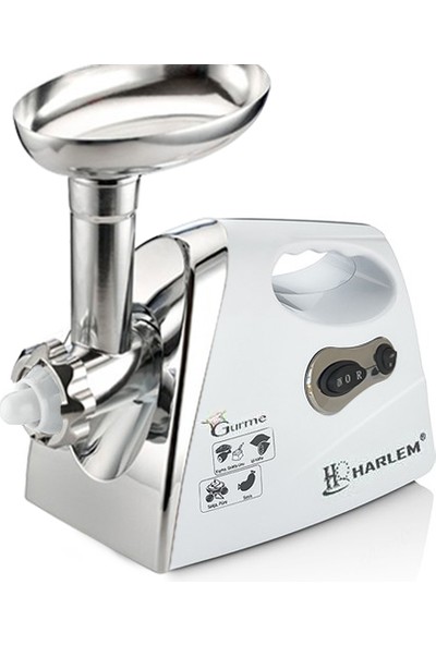 Harlem Gurme Platin H-022 Et Kıyma Makinesi 2200 W Sucuk Sosis Içli Köfte Aparatlı Harlem Gurme Platin H-022 Et Kıyma Makinesi 2200 W Sucuk Sosis Içli Köfte Aparatlı