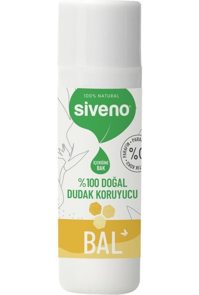 Siveno Sıveno %100 Doğal Dudak Koruyucu – Bal 6G Yeni