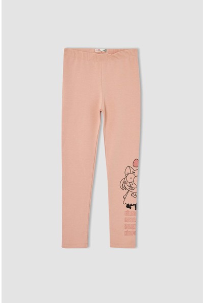 DeFacto Kız Çocuk Kral Şakir Lisanslı Slim Fit Uzun Tayt V4212A621Wn