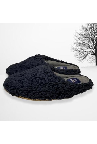 Twigy Kadın Tw Yeti Siyah Kışlık Terlik