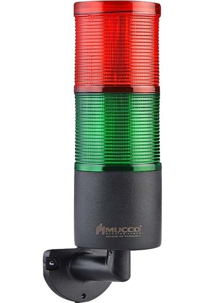 Mucco 2 Katlı Flaşör - Sabit Işıklı Kolon 12-24V Ac/dc Kırmızı - Yeşil SNT-7013-F2 Mucco 2 Katlı Flaşör - Sabit Işıklı Kolon 12-24V Ac/dc Kırmızı - Yeşil SNT-7013-F2