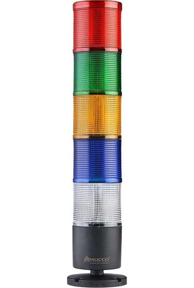 Mucco 5 Katlı Döner Işıklı Kolon 12-24V Ac/dc SNT-7013-D5 Mucco 5 Katlı Döner Işıklı Kolon 12-24V Ac/dc SNT-7013-D5