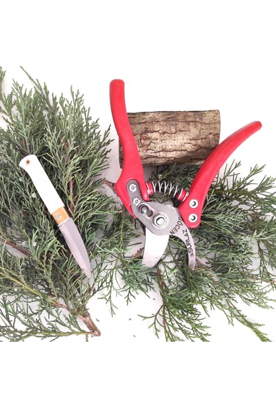 Sürlaz Bağ Bahçe Budama Makası Bahçe Bıçağı 2'li Set