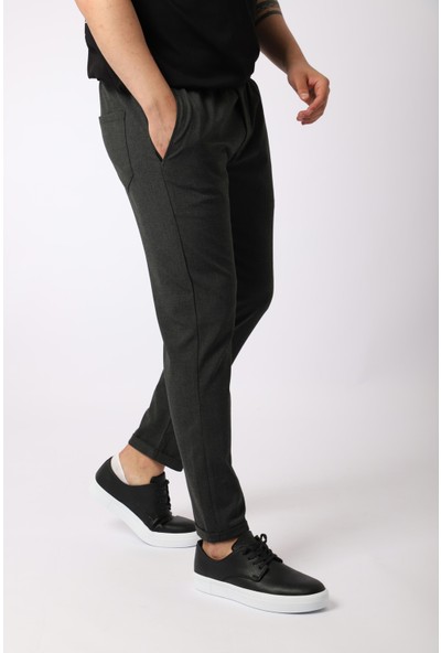 Stil Kombin Dzr Duble Paça Jogger Pantolon 11287