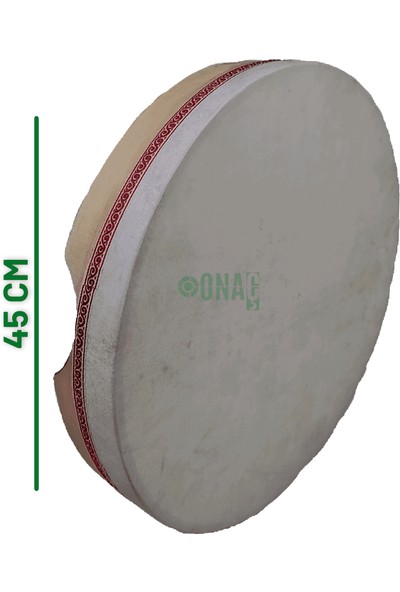 Onaç Shop Bendir El Yapımı Özel Deri Bendir Zilsiz 45 cm Onaç Shop Bendir El Yapımı Özel Deri Bendir Zilsiz 45 cm