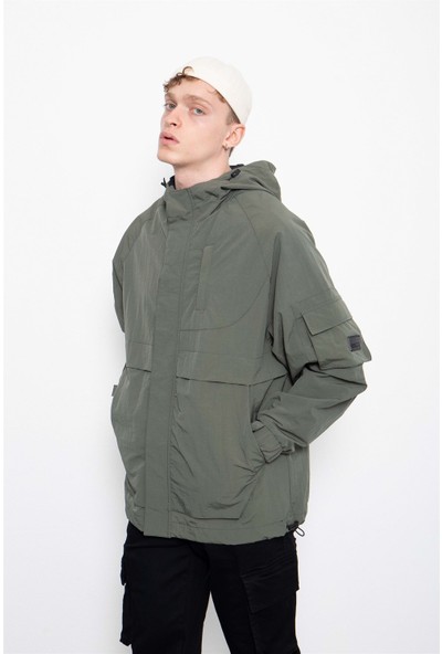 Machinist Clothing London Oversize Haki Erkek Yağmurluk Machinist Clothing London Oversize Haki Erkek Yağmurluk