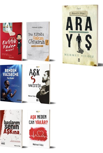 Mehmet Yıldız 7 Kitap Serisi Kutusuz Mehmet Yıldız 7 Kitap Serisi Kutusuz