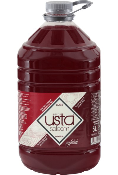 Büyük Usta Şalgam Acısız 5 lt 2'li