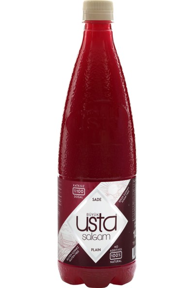 Büyük Usta Şalgam Acısız 1 lt 6'lı