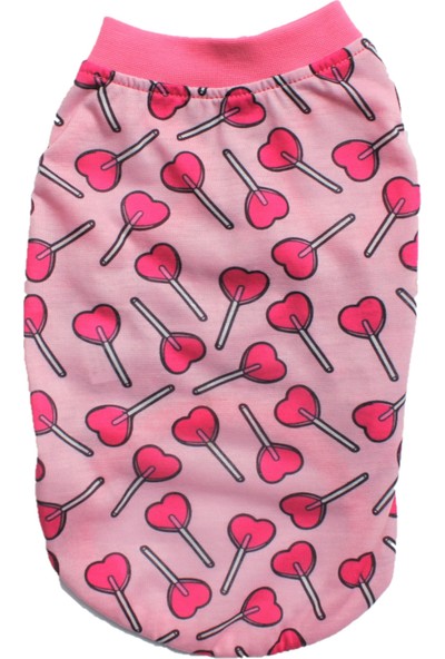 Pawstar Şekerler Kedi Köpek Tişörtü Kedi Köpek Kıyafeti M