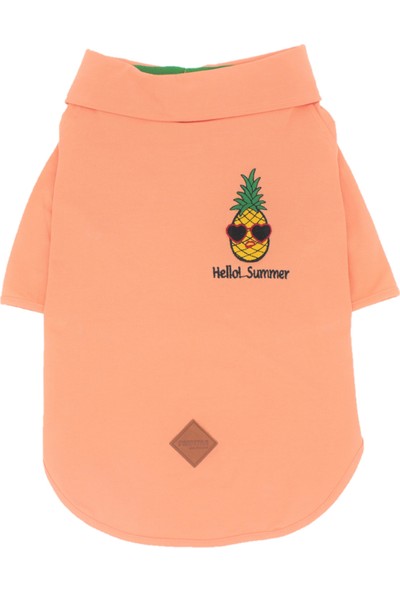 Pawstar Kavun Içi Ananas Polo Yaka Köpek Kıyafeti (Orta Büyük Irklar) Xxxxl Pawstar Kavun Içi Ananas Polo Yaka Köpek Kıyafeti (Orta Büyük Irklar) Xxxxl