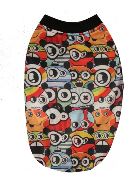 Pawstar Emoji Kedi Köpek Tişörtü Kedi Köpek Kıyafeti Xxl