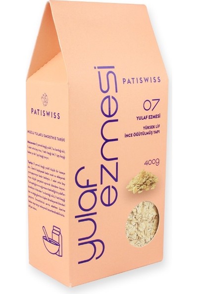 Patiswiss Yulaf Ezmesi 400 gr
