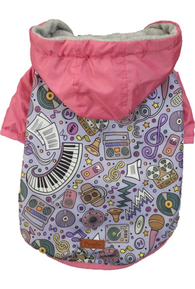 Pawstar Song Raincoat Küçük ve Orta Irklar Için Kapşonlu Mont Yağmurluk Köpek Kıyafeti M Pawstar Song Raincoat Küçük ve Orta Irklar Için Kapşonlu Mont Yağmurluk Köpek Kıyafeti M