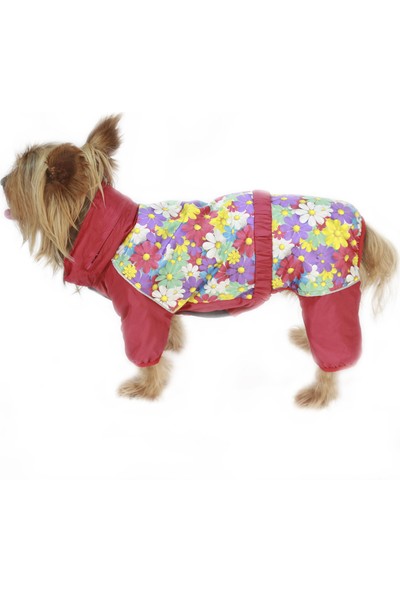 Pawstar Daisy Romper Küçük ve Orta Irklar Için Tulum-Mont Yağmurluk Köpek Kıyafeti S Pawstar Daisy Romper Küçük ve Orta Irklar Için Tulum-Mont Yağmurluk Köpek Kıyafeti S