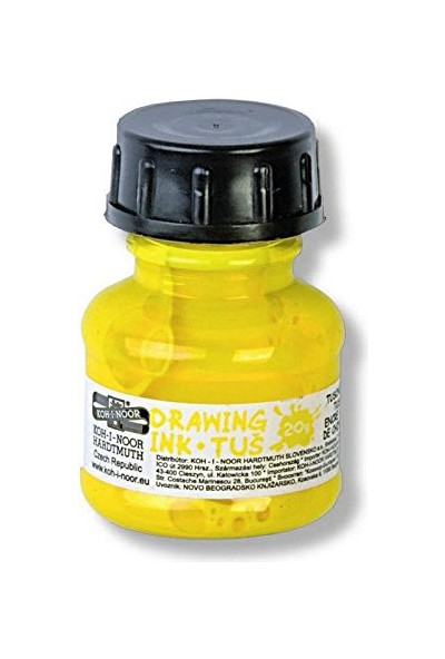 Koh-i-Noor Çini Mürekkebi 20 Gr. - Sarı