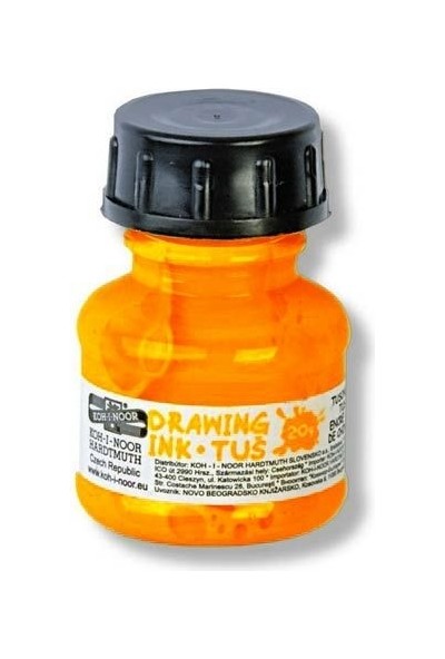 Koh-i-Noor Çini Mürekkebi 20 Gr. - Turuncu